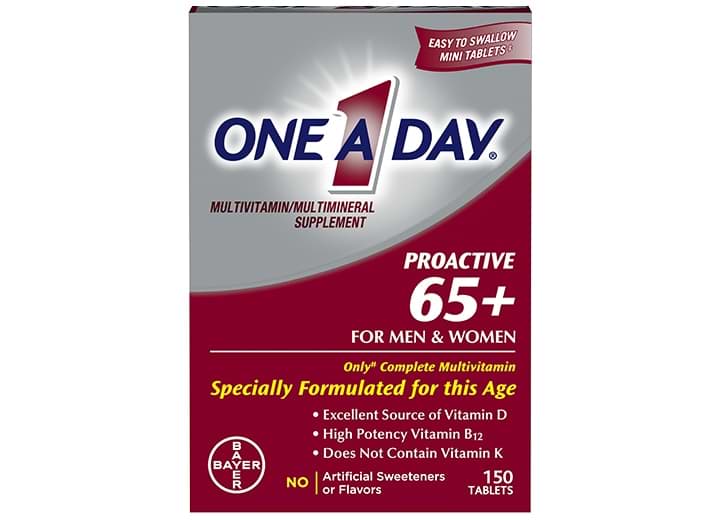 Multivitamins for Men & Women Over Age 65 | One A Day