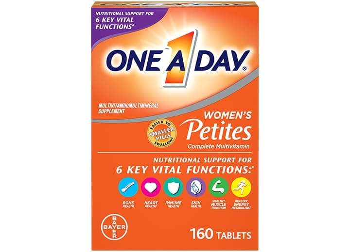 Small, Easy-to-Swallow Women’s Vitamins | One A Day®